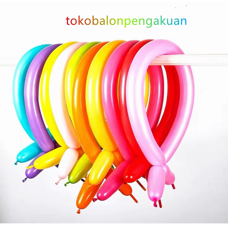 (100pcs)Latex Balloons / Long Balloons / Twist / Magic / birthday ...