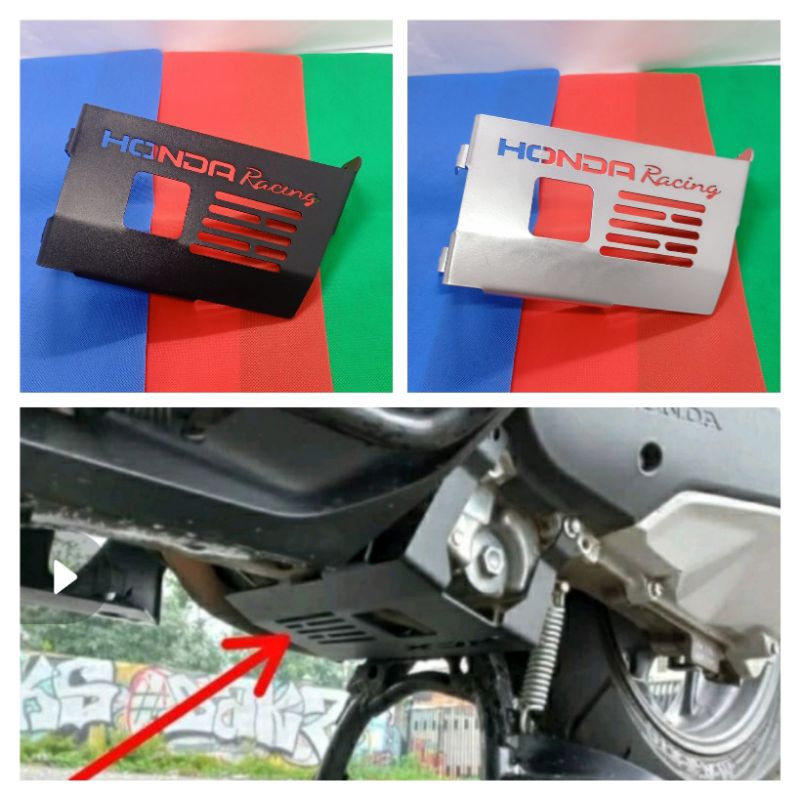 MESIN Cover Engine Guard Vario 160 Pcx 160 Adv 160 Bottom Engine ...