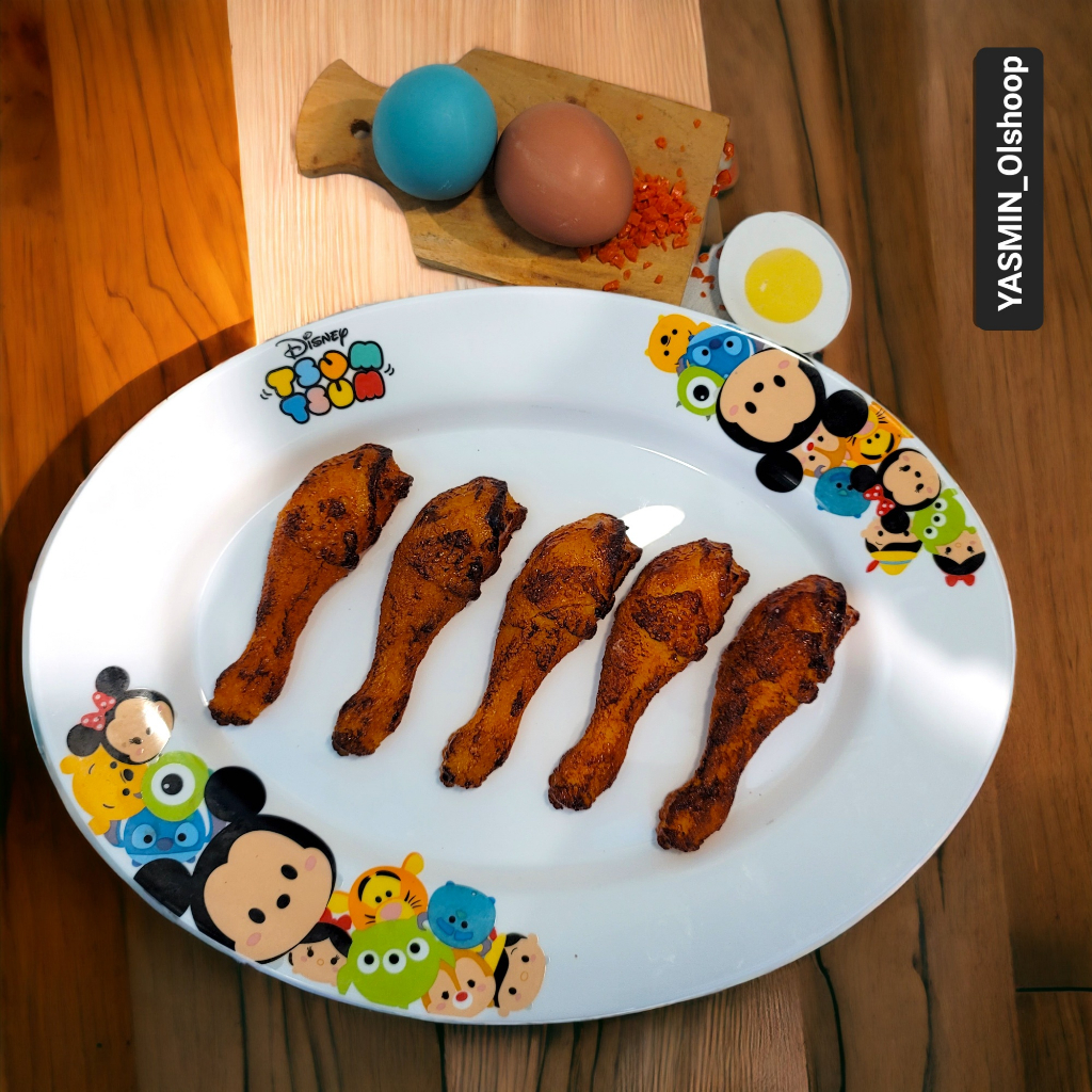 REPLIKA Replica of fried chicken food / fried chicken food dummy ...