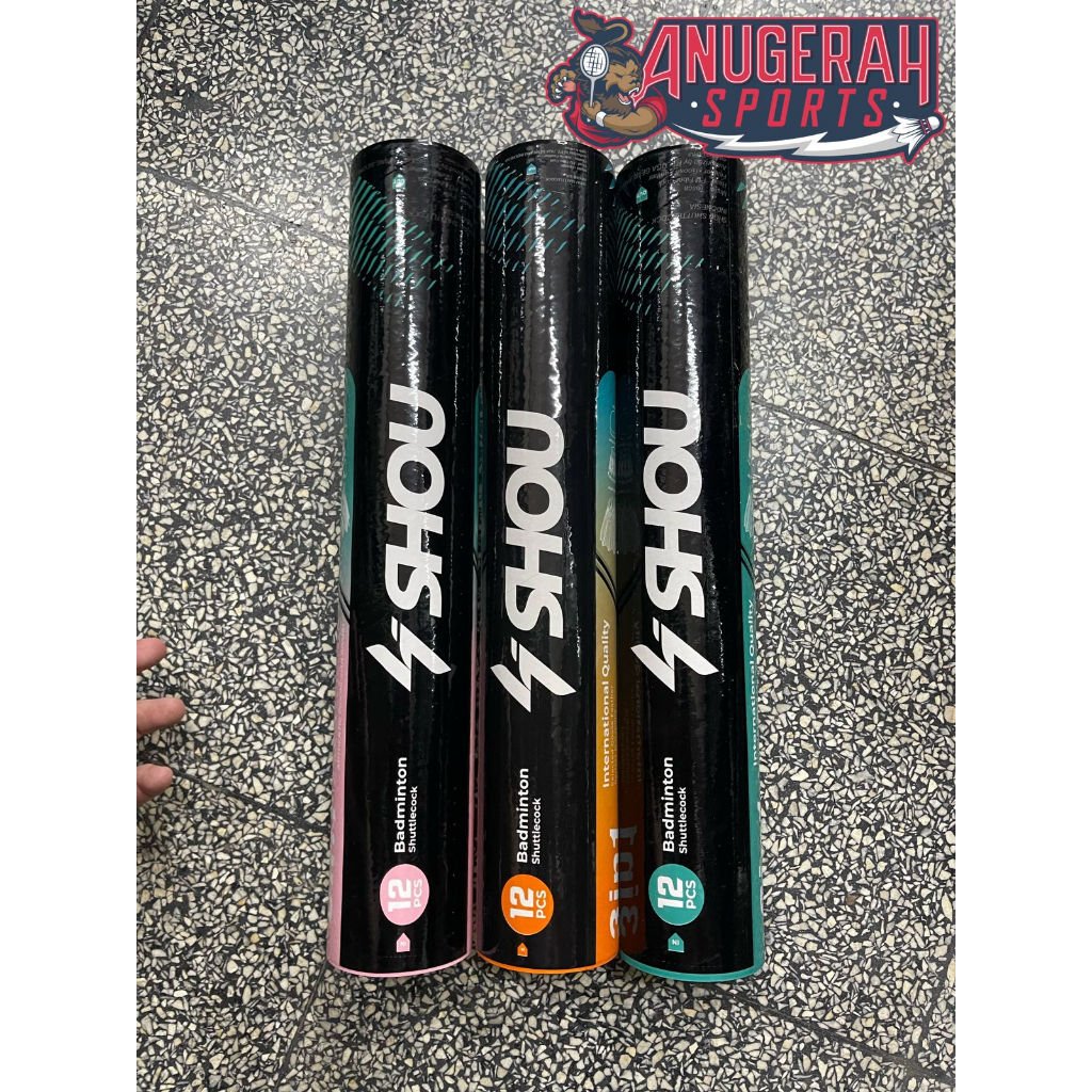 Original SHOU 3in1 Badminton Shuttlecock / Shuttlecock | Shopee Malaysia
