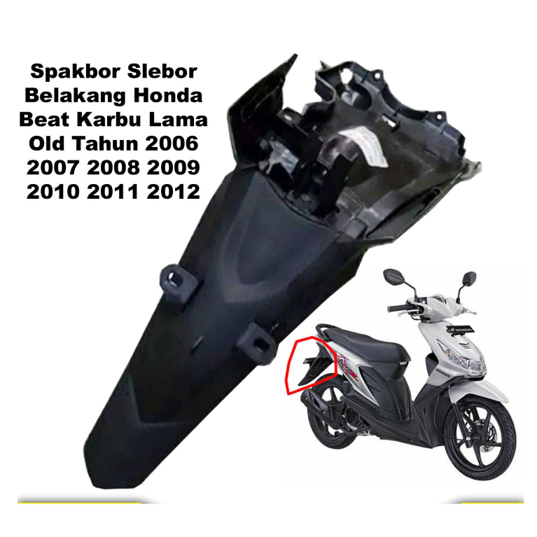 Rear Fender Honda Beat Old Carburetor | Shopee Malaysia