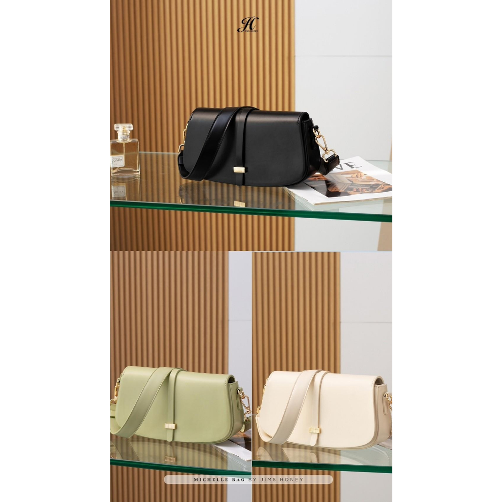 Jimshoney BAG WOMEN MICHELLE BAG (FREE BOX EXCLUSIVE) | Shopee Malaysia