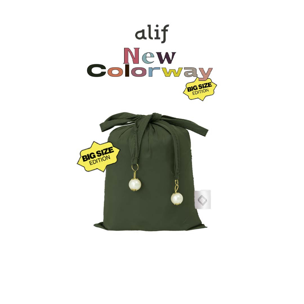 Alif MINI Parachute PREMIUM KOREA TRAVEL JUMBO - ALBERT GREEN (JMB-051 ...