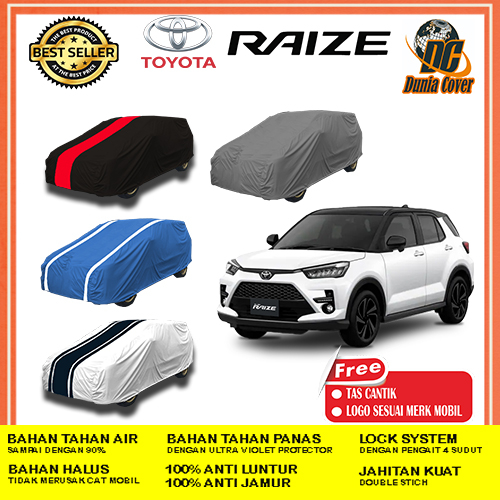 Toyota RAIZE G, GR SPORT, TSS Car Cover Waterproof Outdoor, TOYOTA ...