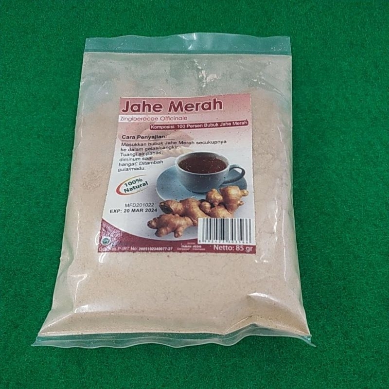 MERAH Natural Red Ginger Powder Original Pure Denpasar Bali | Shopee ...