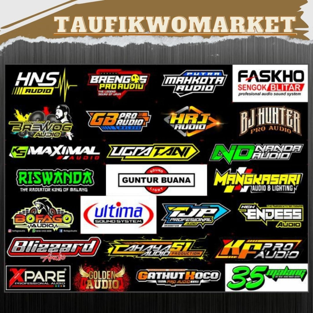 Sound SYSTEM STICKER|Sound System Sticker|- Brewog Brengos k5 Maximum ...