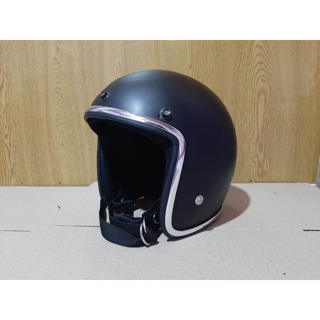 HITAM Helmet slim head- Helmet slim head tx 500 custom Black doff List ...
