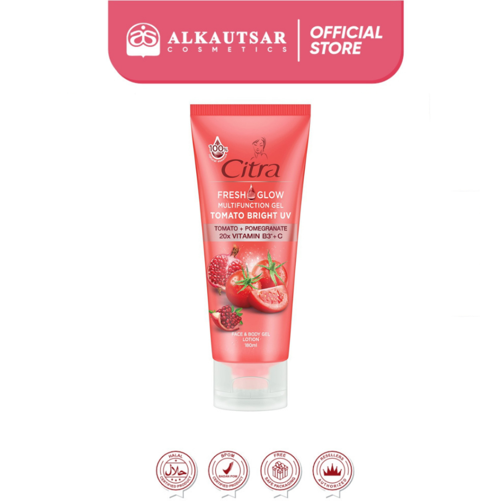Citra Fresh Glow Multifunction Gel Tomato Bright UV 180ml | Shopee Malaysia