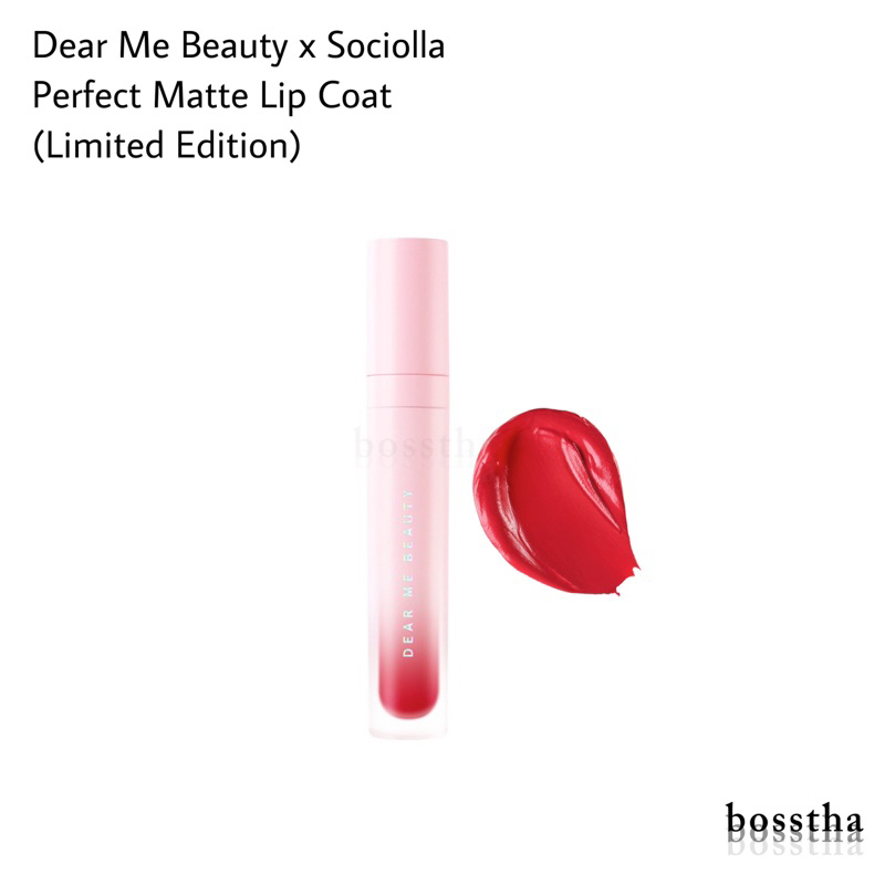Dear Me Beauty x Sociolla perfect matte lip coat | Shopee Malaysia