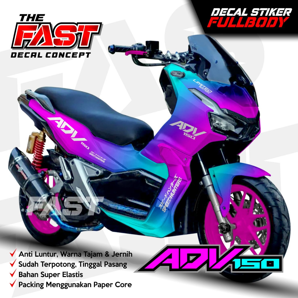 Adv 150 Decal LATEST ADV160 Sticker New ADV 150 Fullbody Variation ...