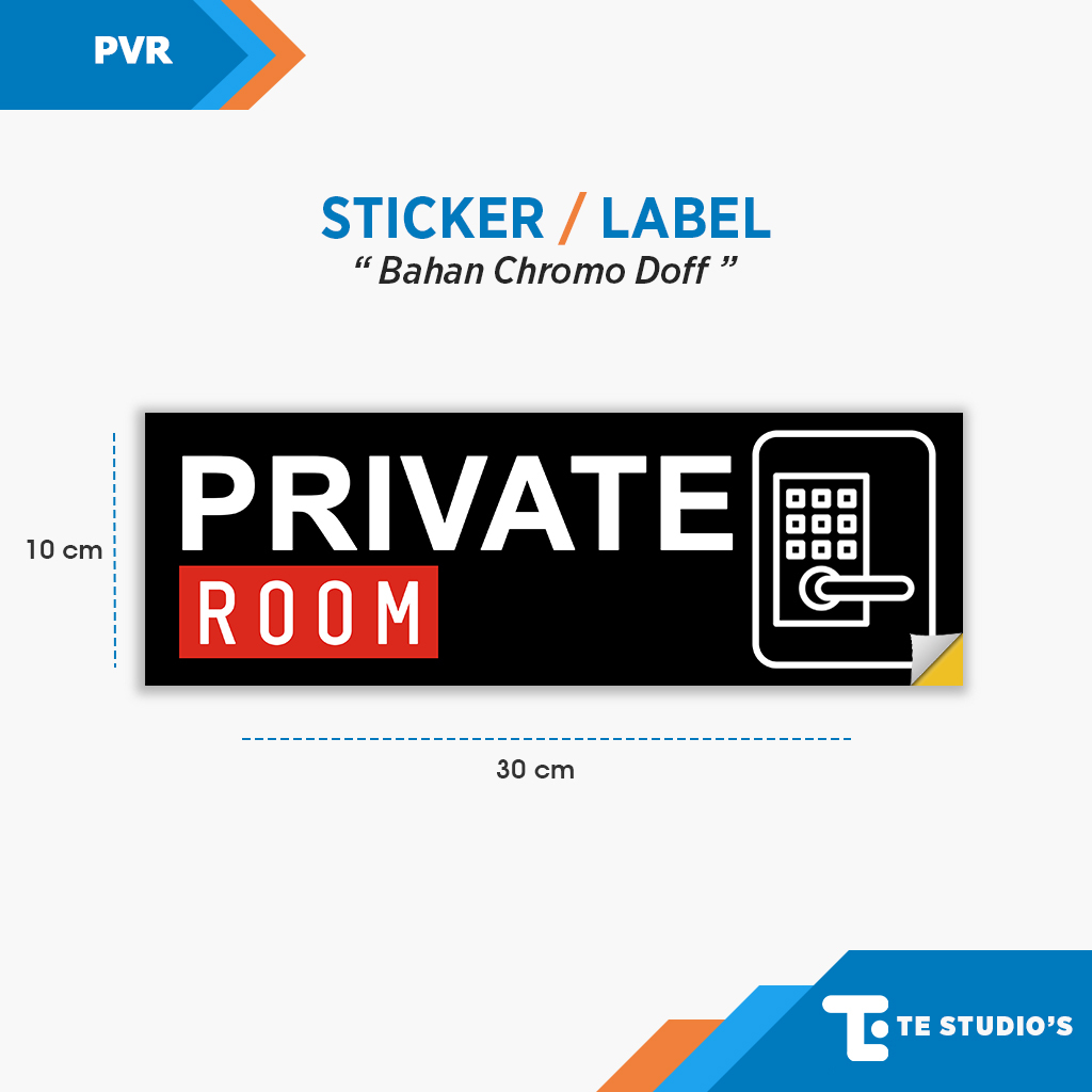 Sticker Private Room Sign Sign Sign Sticker Wall Sign Office Label K3 ...