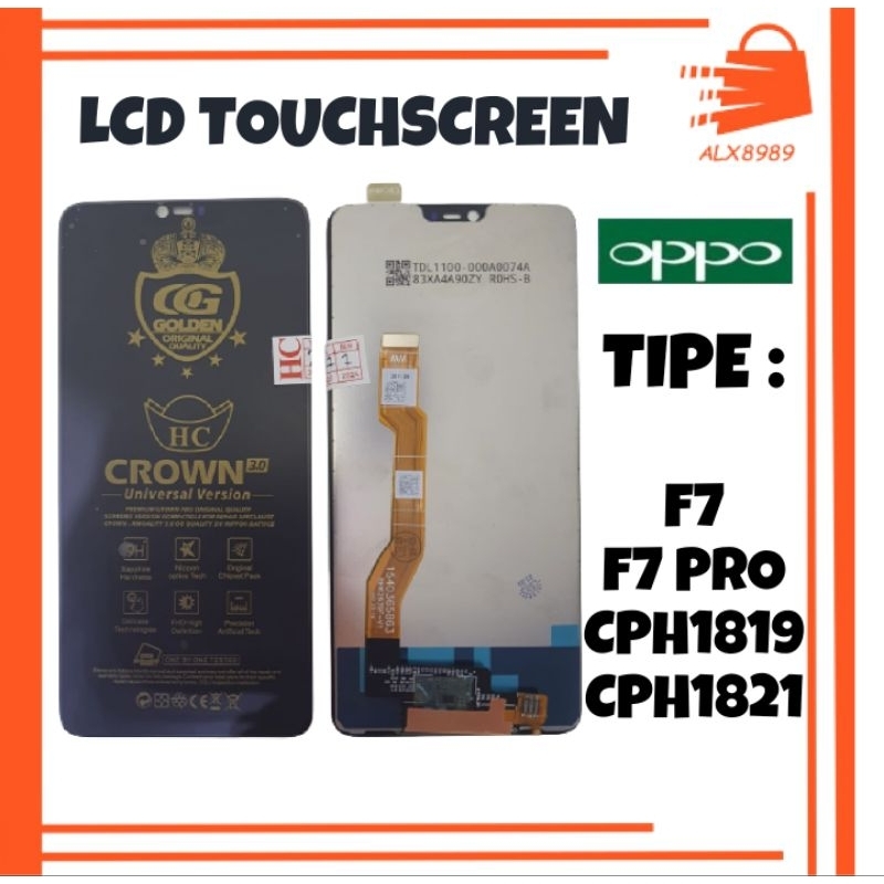 Lcd TOUCHSCREEN OPPO F7 / CPH1819 / F7 PRO / CPH1821 Fullset Original ...