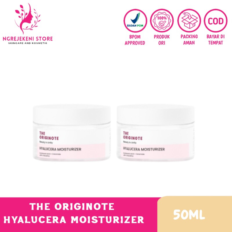 The Originote Hyalucera Moisturizer Gel 50ML Original/Moisturizer ...