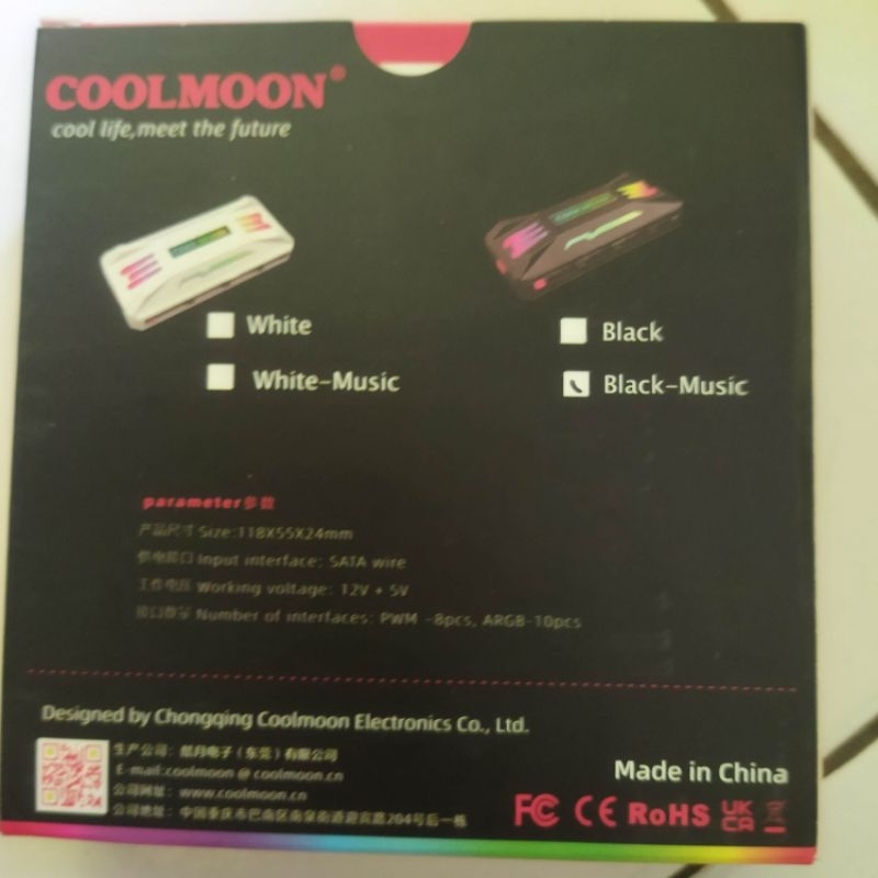 Controller aRGB music Coolmoon | Shopee Malaysia