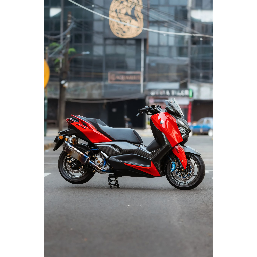 MERAH Red XMAX WALLPAPER POSTER | Shopee Malaysia