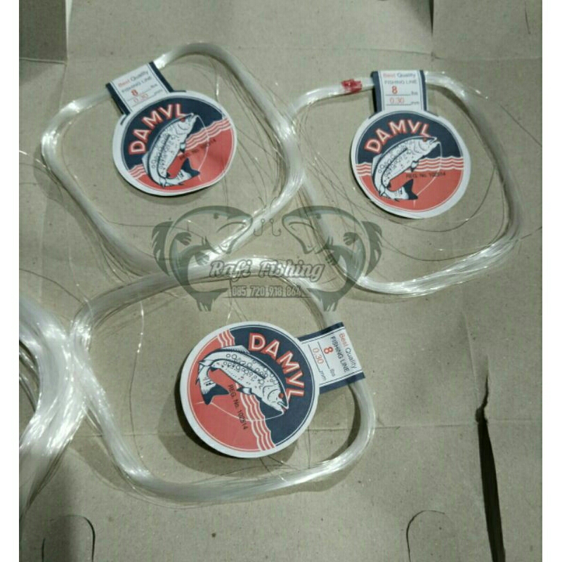 Damyl Fishing Line - 30 Meters No. 8lbs/0.30mm | Shopee Malaysia