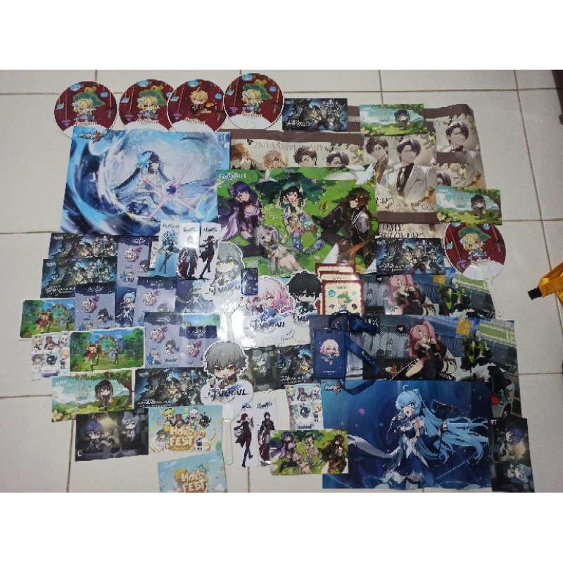 Merch Hoyofest 2023, Genshin Impact, Tears of Themis, Honkai Impact ...