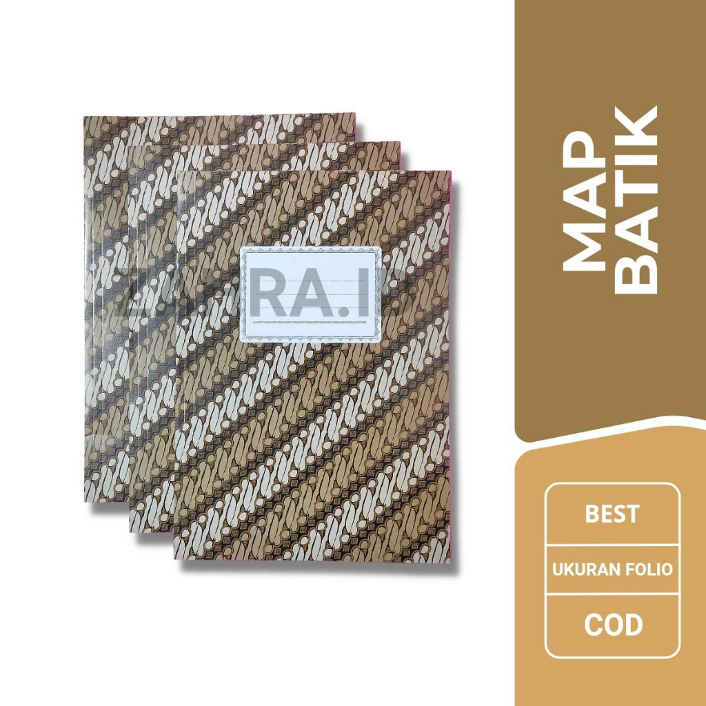 Map Batik KINGCO Folio Stopmap Motif 24x34cm[REAL PICT] Map Batik ...