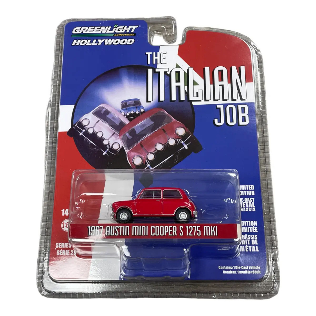 Greenlight Italian Job 1967 Austin Mini Cooper S 1275 MKI | Shopee Malaysia