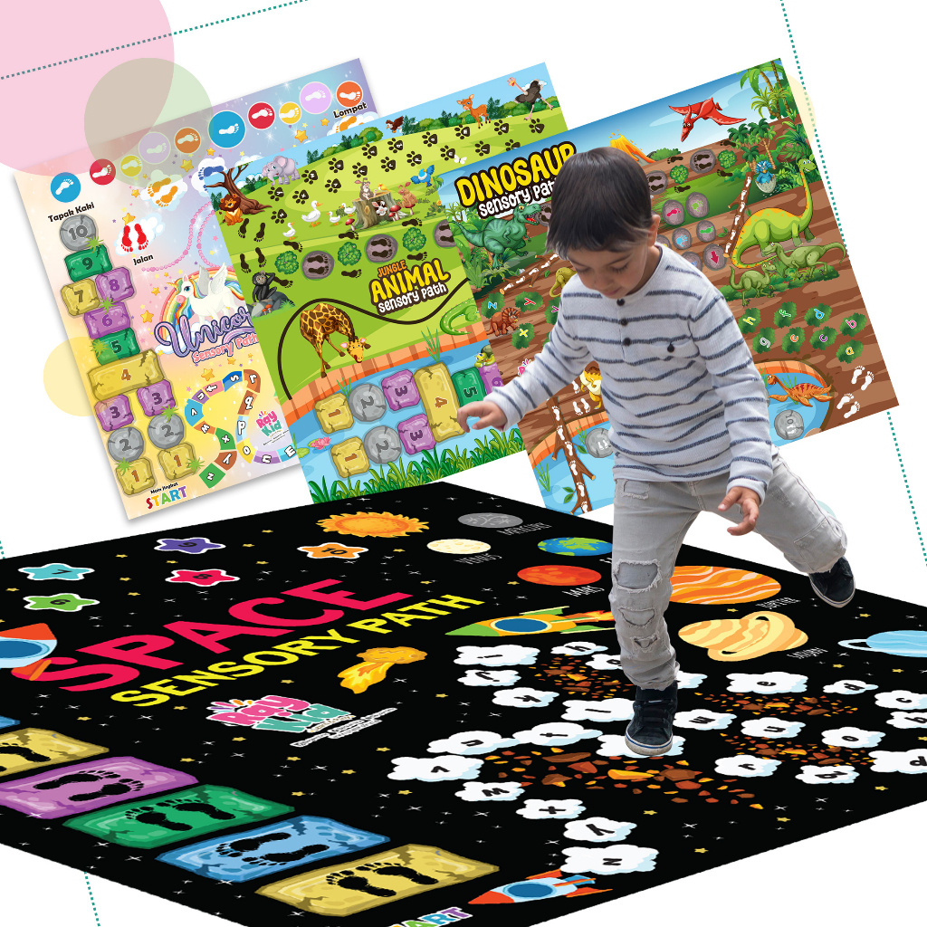 Playmate sensory Children's Educational Toys Carpet Play Mat Size 2x2 ...