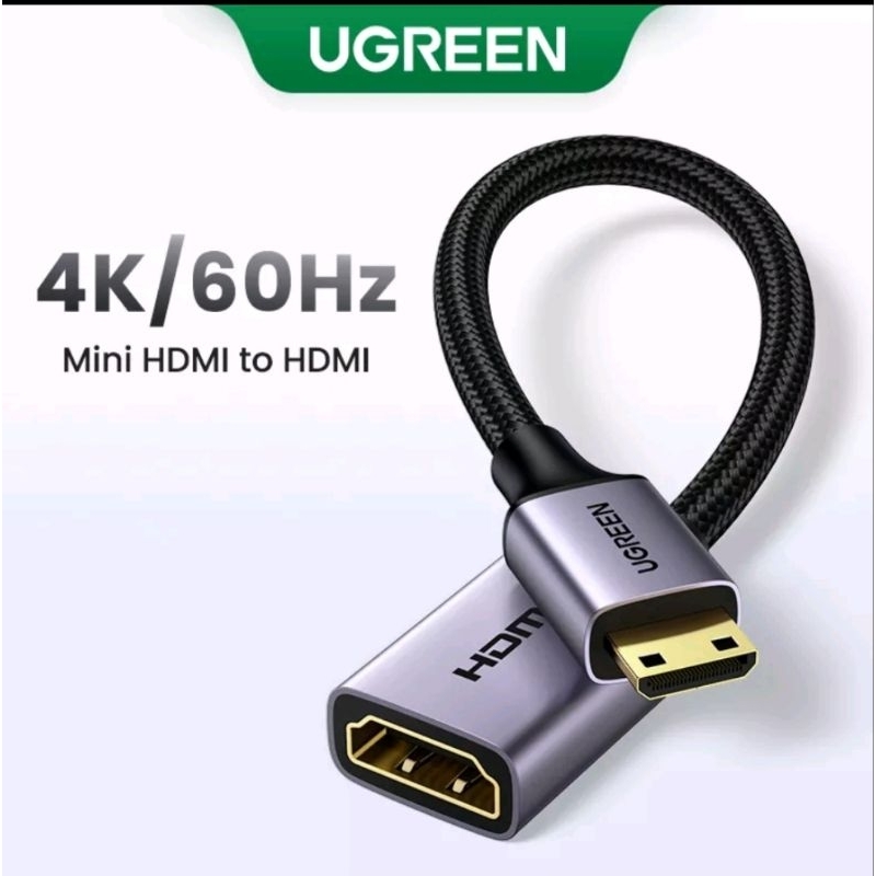 Ugreen Converter Mini HDMI to HDMI Female 4K/1080p - Ugreen 20137 ...