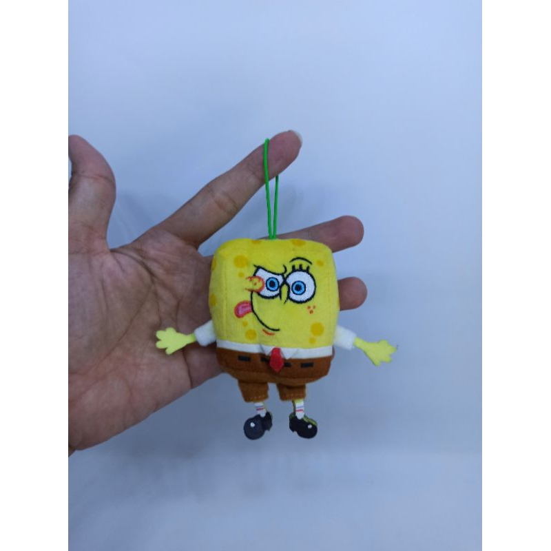 Original Spongebob Squarepants doll mini keychain | Shopee Malaysia