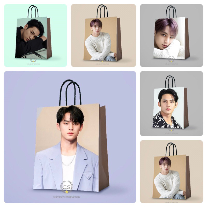 Paperbag custom Mingyu Goodie Bag Seventeen Birthday Gift Bag | Shopee ...