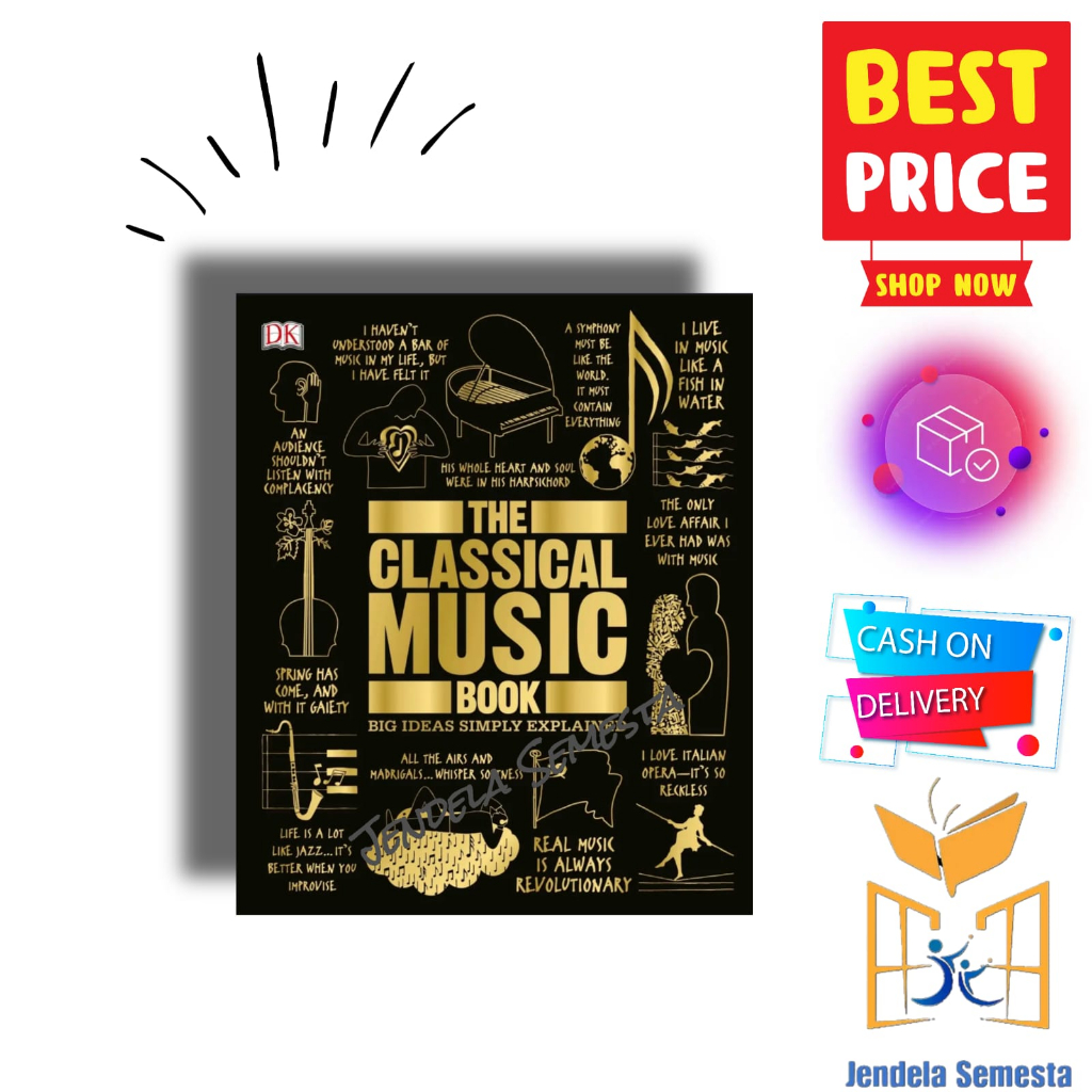 The Classical Music Book: Big Ideas Simply Explained by DK (English ...