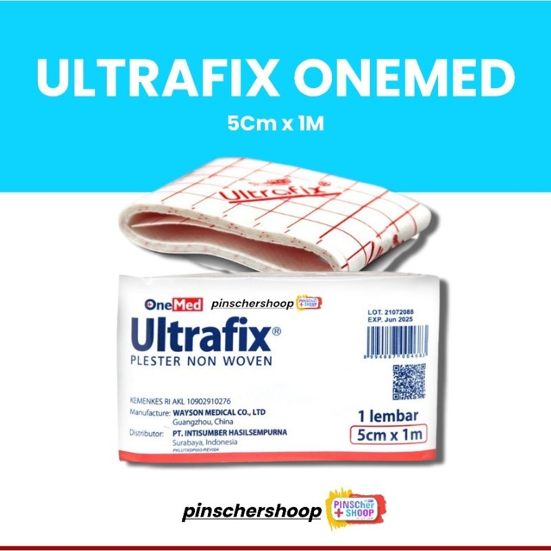 Ultrafix Onemed 5cm x 1m Non Woven Plaster 1 Roll | Shopee Malaysia