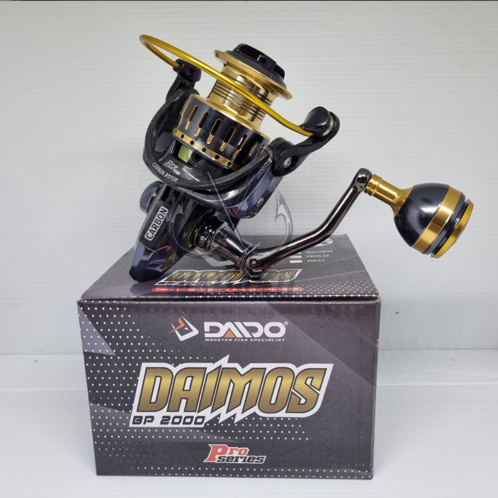 Daido Daimos PRO Series 2000/3000/4000 Power Handle Fishing Reel ...
