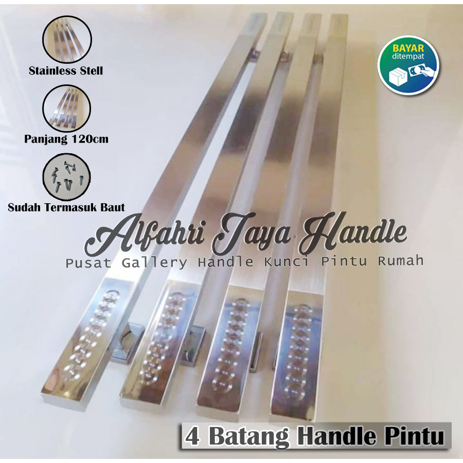 Door HANDLE 120CM LONG STAINLESS ANTI RUST PULL HANDLE MINIMALIST DOOR ...