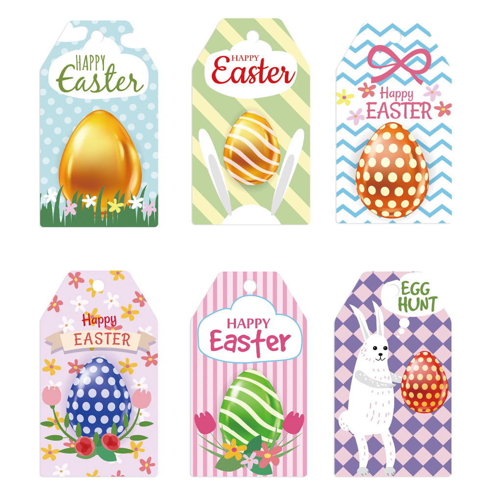 Hangtag PASKAH EASTER LABEL TAG PARCEL (contains 60 PCS) | Shopee Malaysia