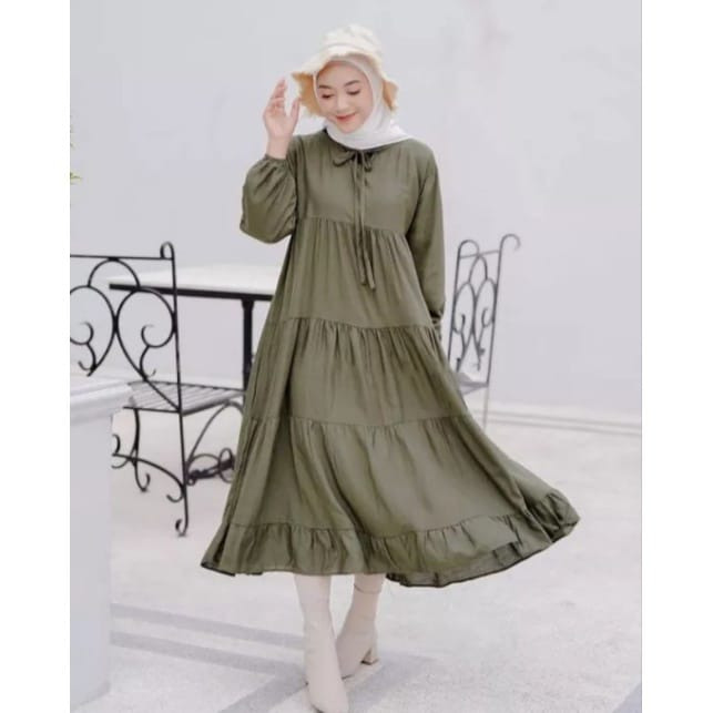 KATUN Rachel LONG DRESS LONG Tunic MIDI DRESSS PREMIUM RAYON Cotton ...