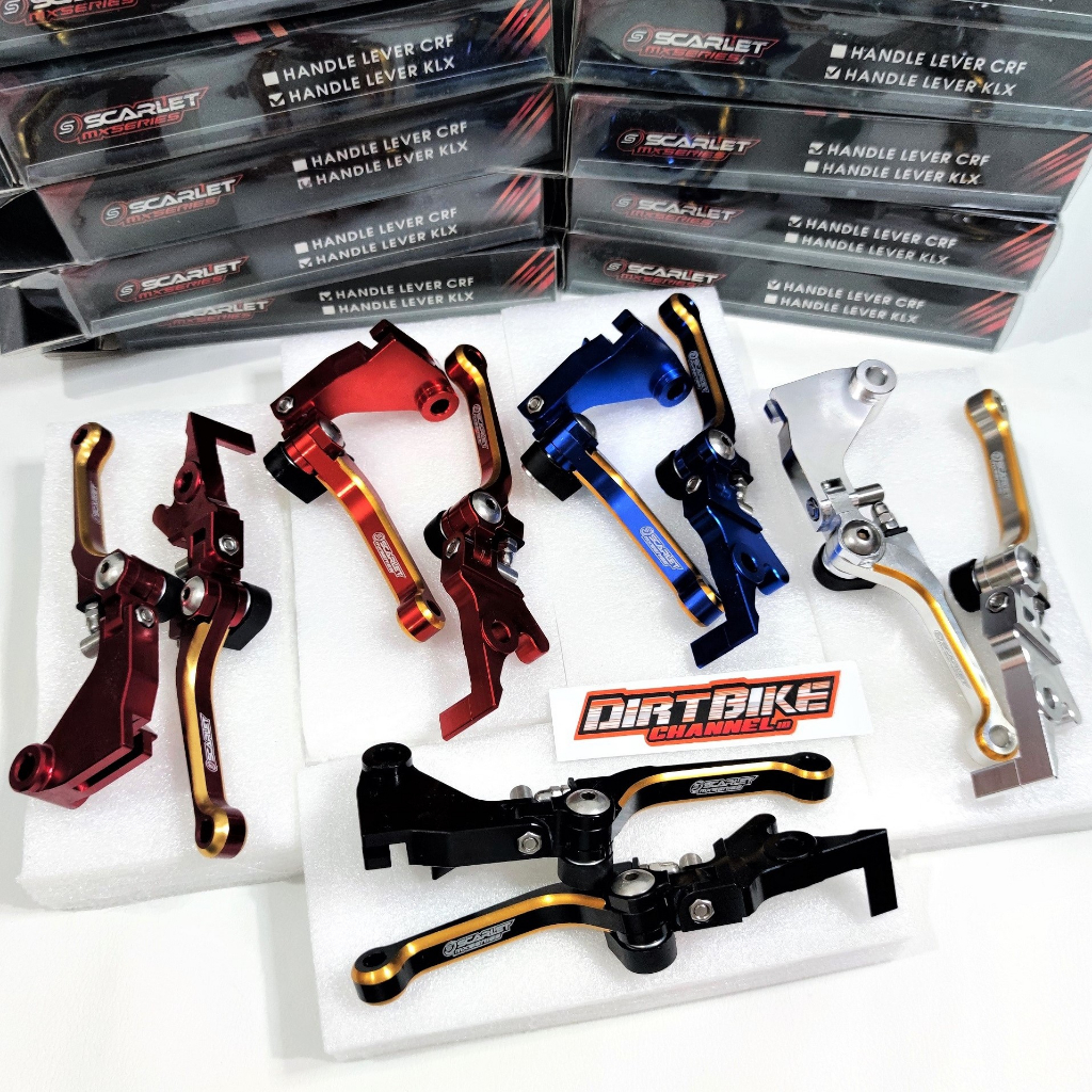 Scarlet Handle KLX 150 CRF 150 Dtracker 150 Anti-Break CNC Aluminum ...