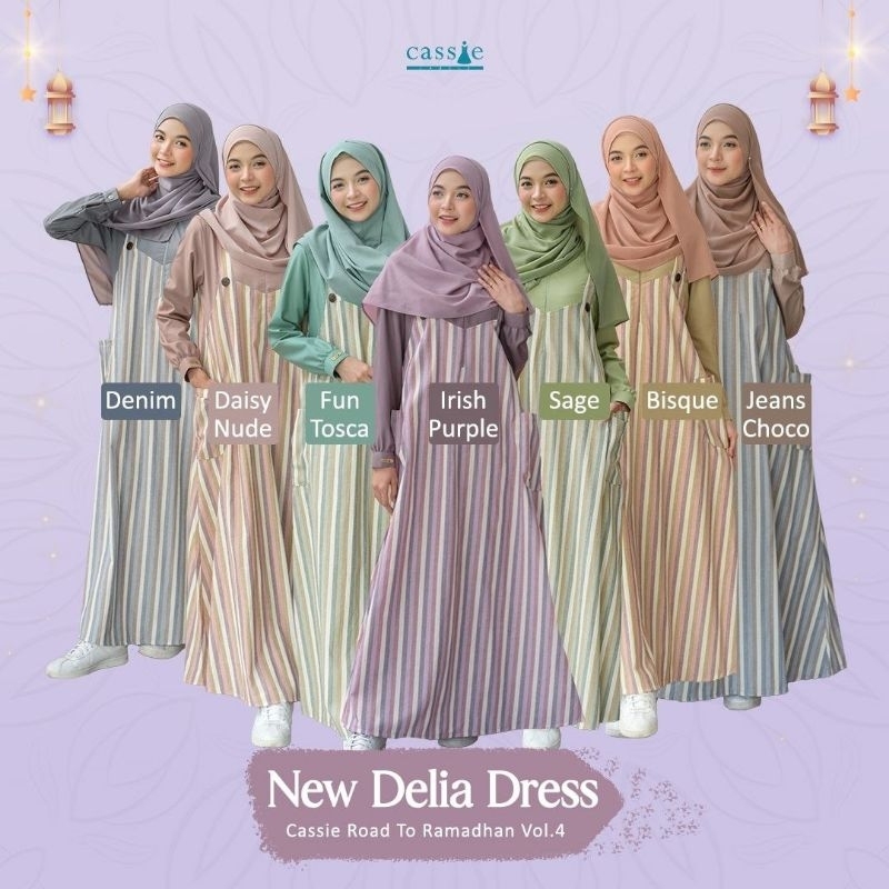 Delia DRESS BY CASSIE LABELS | Shopee Malaysia