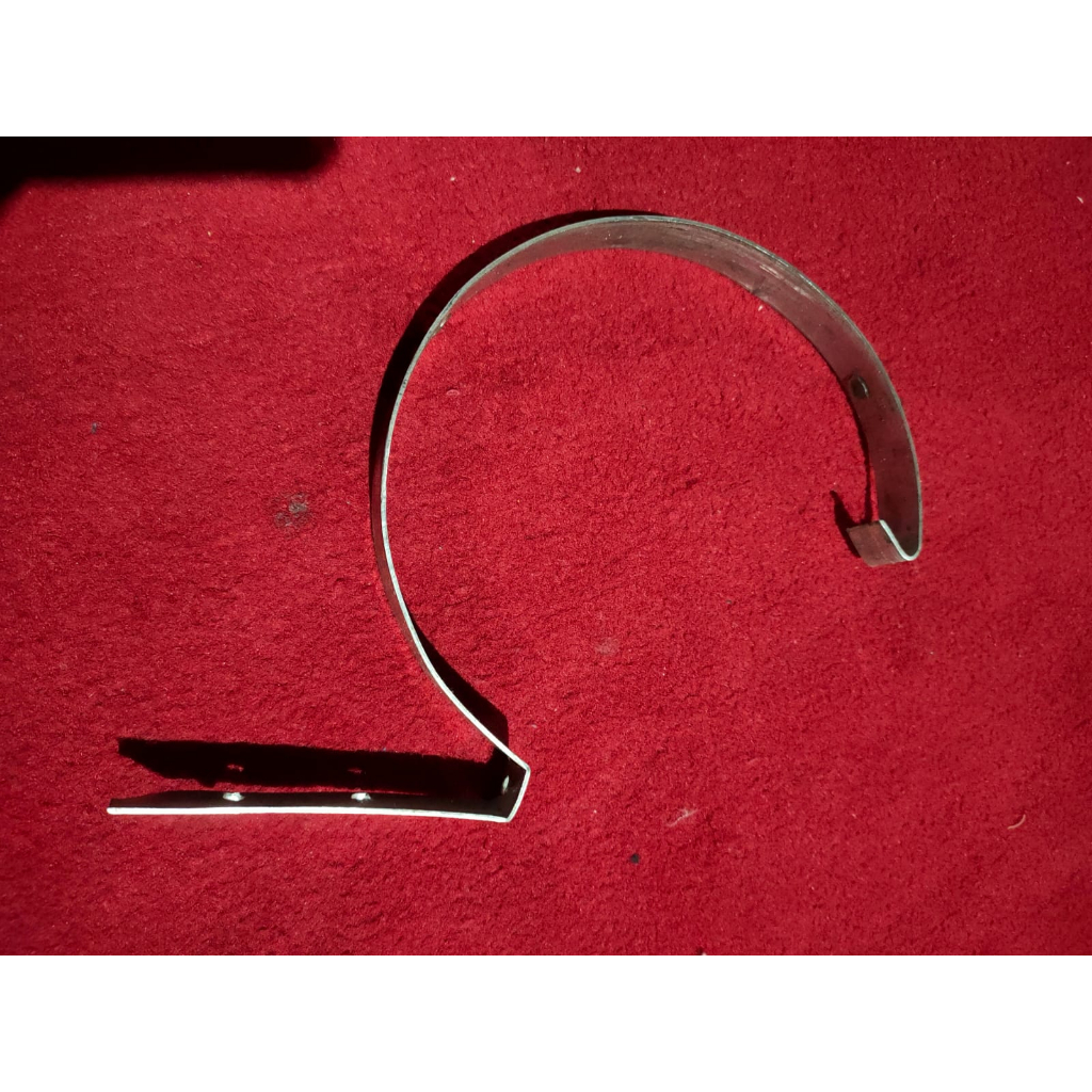 Round Gutter Clamps, 3 inch 6 inch 8 inch Semicircle Clamps Connection ...