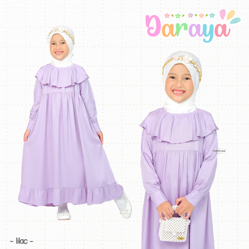 Daraya Series by Meemaa Apparel - Muslim Gamis for Babies and Children ...