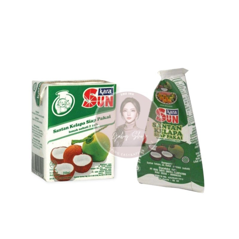 Sun KARA INSTANT LIQUID COCONUT MILK 65 ML/200 ML | Shopee Malaysia