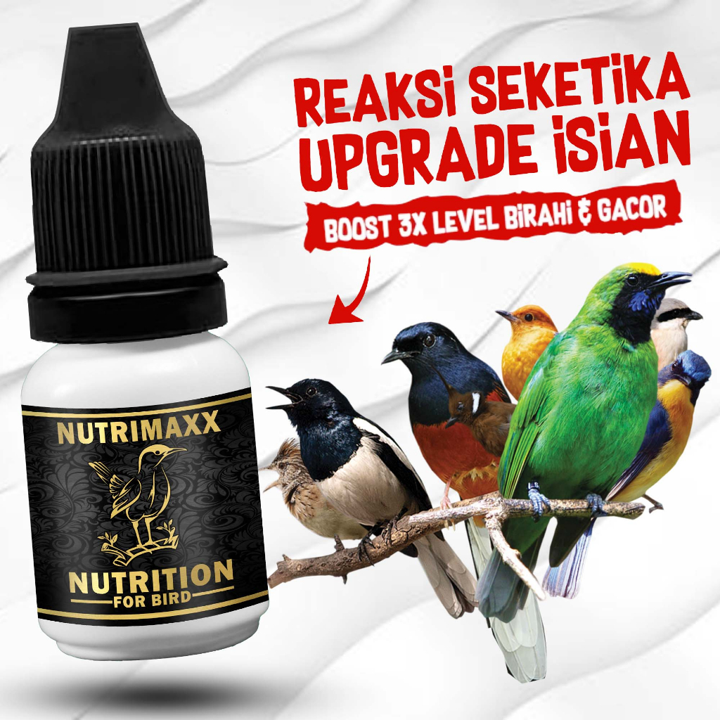 MERAH Nutrimaxx VITAMIN ATP BOOSTER DOPING BIRD DOVE MURAI BATU KACER ...