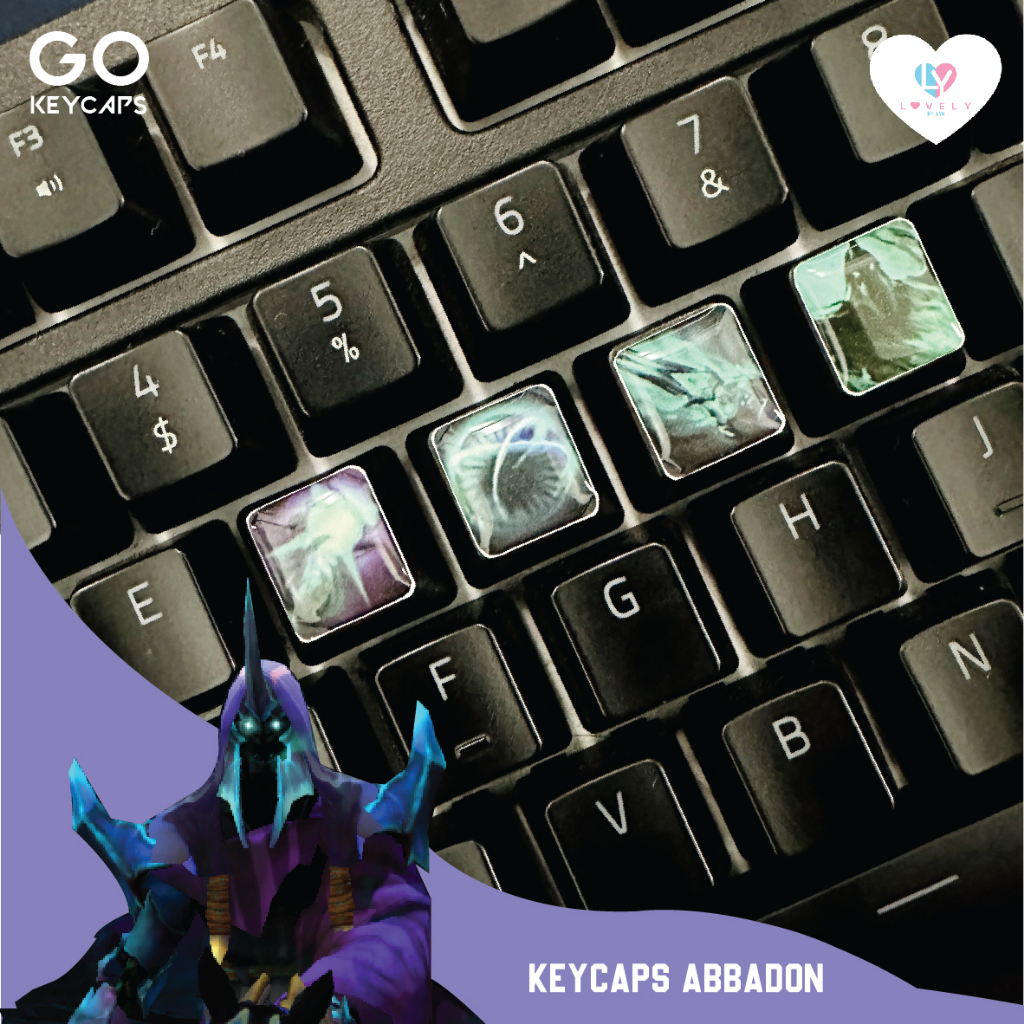Keycaps PBT Dota 2 Century Ability | Go KEYCAPS | Shopee Malaysia