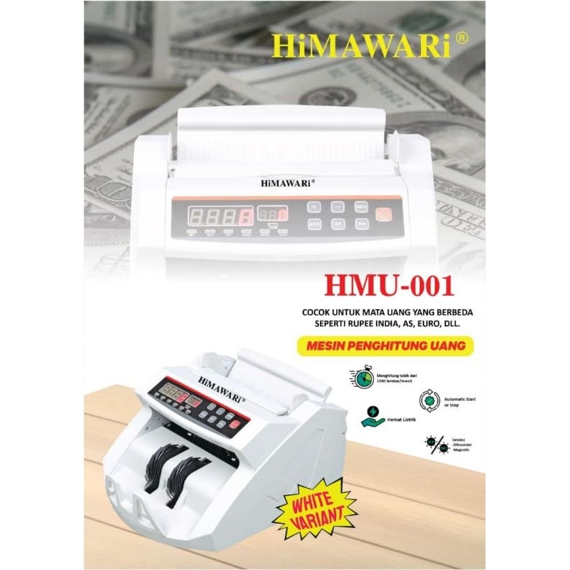 MESIN Himawari HMU-001 Money Counting Machine / Money Counter Money ...