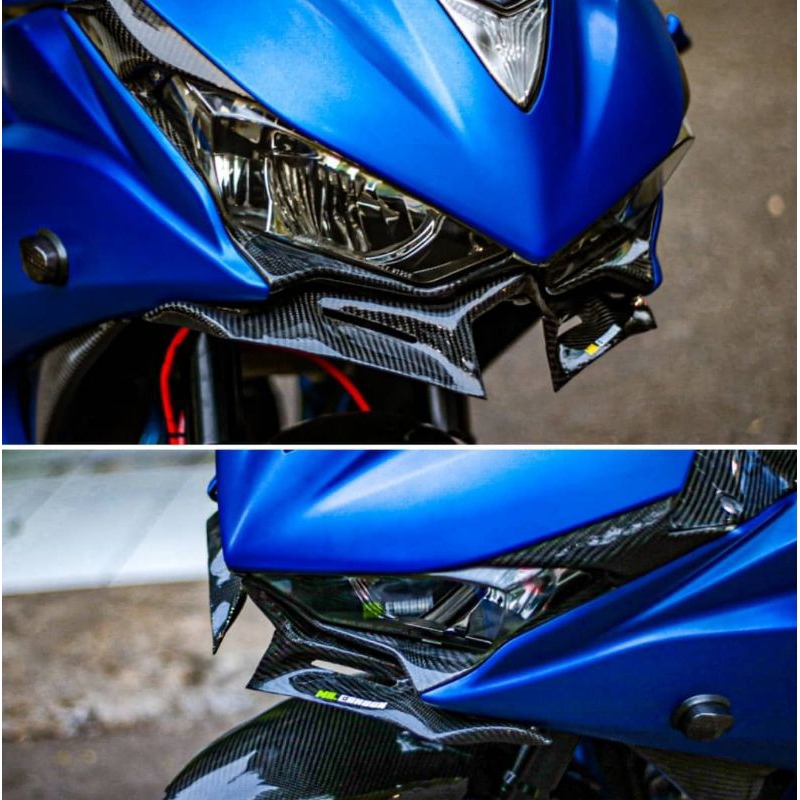Yamaha R25 Old V1 Carbon Kevlar Winglet | Shopee Malaysia