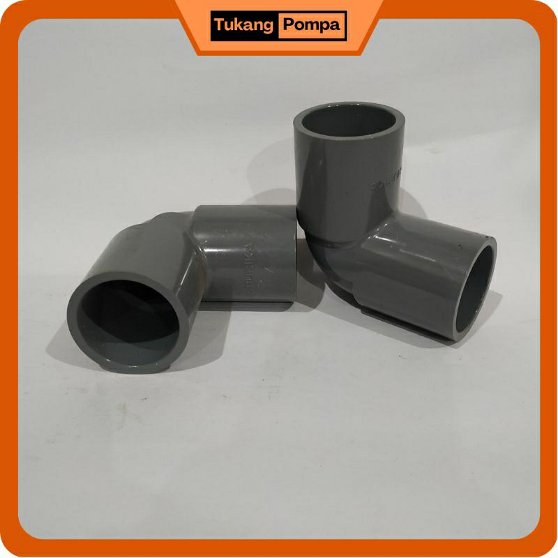 Knee PVC 1 1/4 inch Rucika AW | Rucika Keni PVC Elbow | Shopee Malaysia