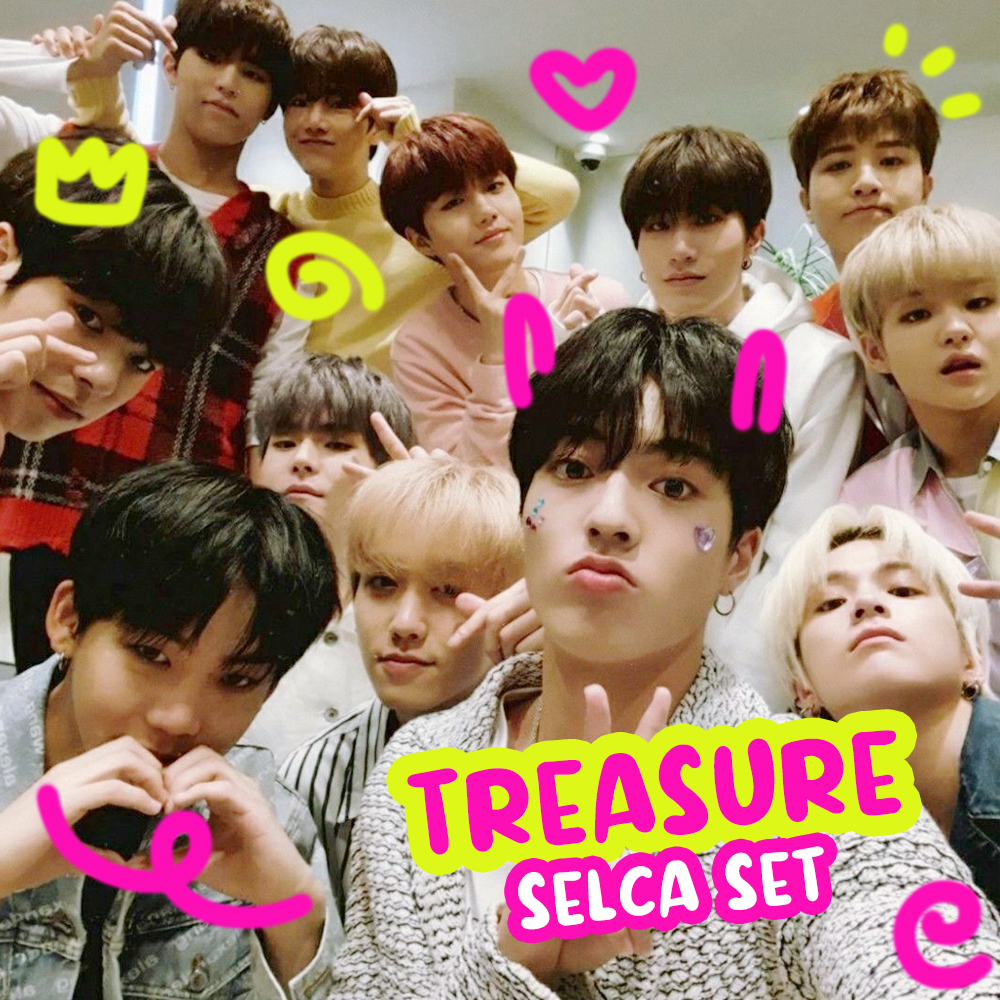(2 Sides) TREASURE Selca Fanmade Photocard Set | Shopee Malaysia