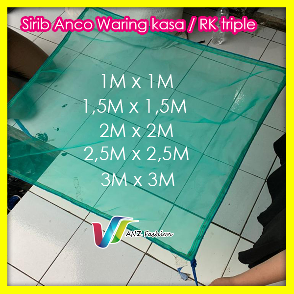 Sirib Anco for catching waring fish, triple track waring gauze nets ...