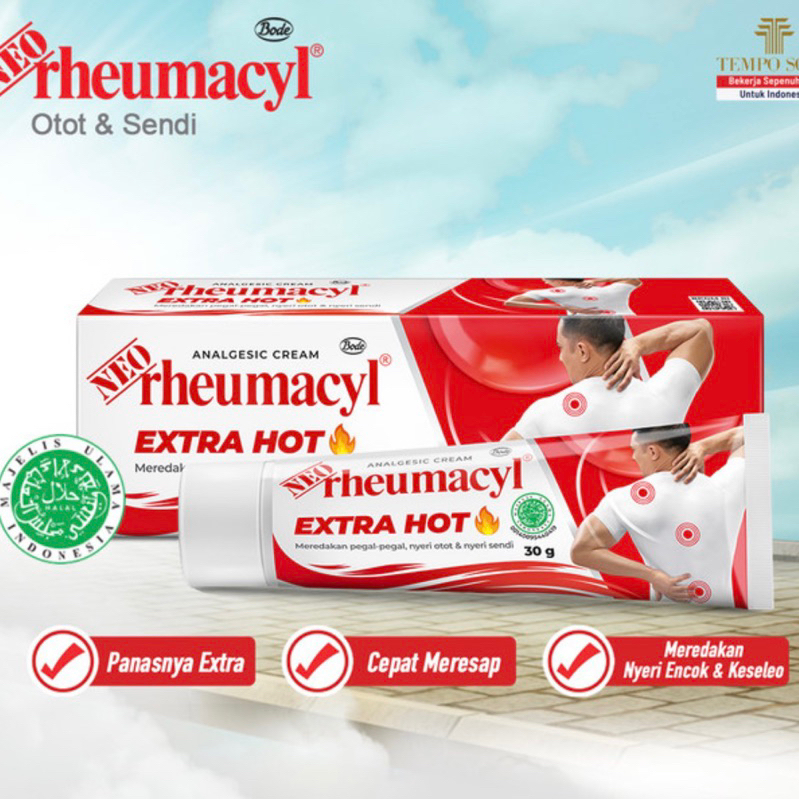 Neo rheumacyl hot cream 30gram (Muscle & Joint Pain Relief cream ...