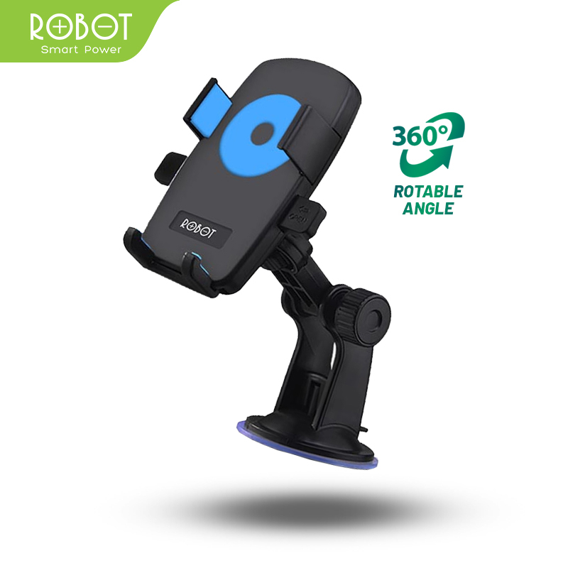 Robot RT-CH01 Rotation 360 Degree Car Holder HP Smartphone Android ...