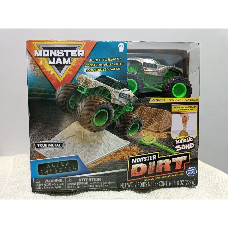 Spin Master Monster Jam - Monster Dirt Alien Invasion Set | Shopee Malaysia