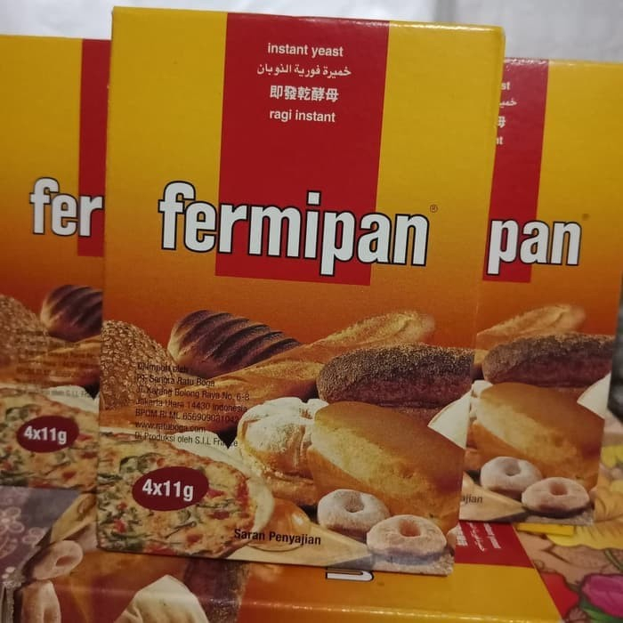 Fermipan Sachet Fermipan instant Yeast Flour 1 Pack Contains 4 Sachets ...