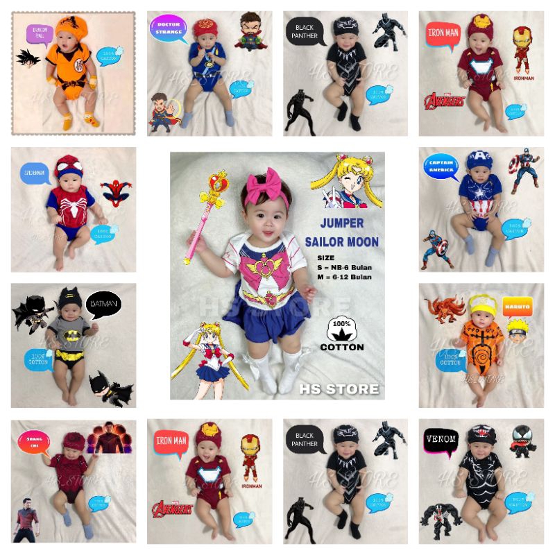 ! SUPERHERO EDITION BABY JUMPER / BABY CLOTHES / BABY / BABY JUMPER ...